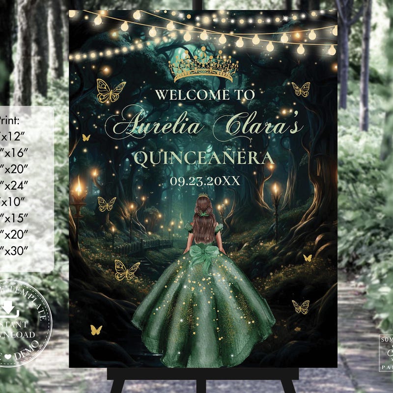 Quinceanera Enchanted Crown - Etsy UK