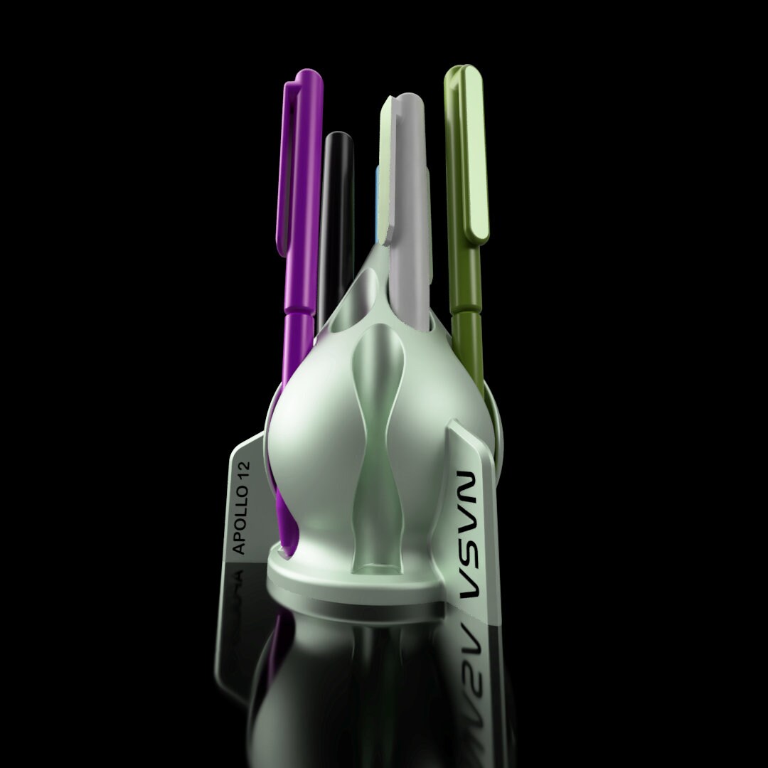 3D Print Object - Rocket Pen Stand for 12 Pens - Etsy