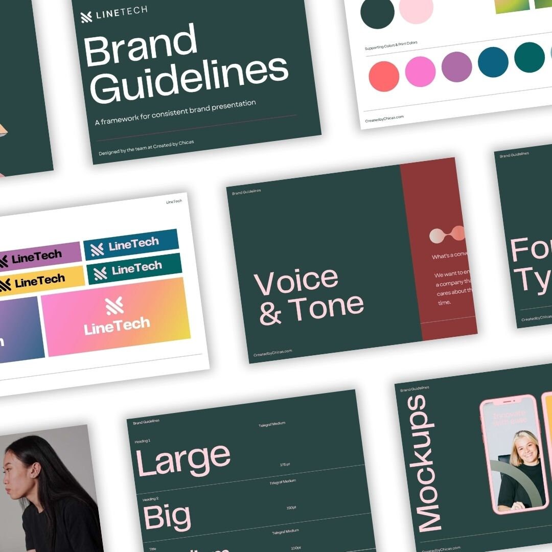 Brand Guidelines Canva Template Marketing Digital Template Brand ...
