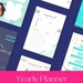 Printable Planner | Digital Journal Planner Yearly | Undated Planner ...