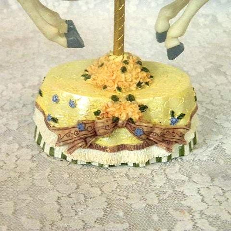 Vintage Heritage House Carousel Horse - Melodies County Fair Figurine ...