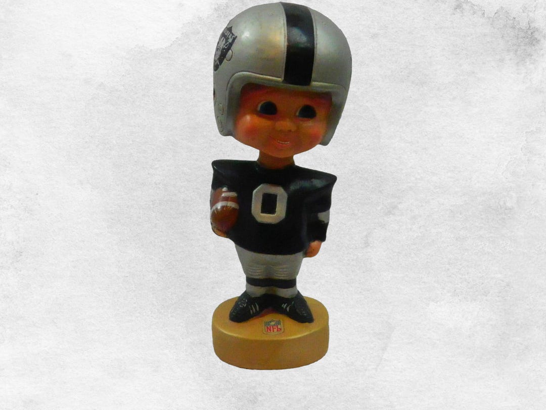 Vintage 1975 Oakland Raiders Bobblehead Nodder - Sports Specialties ...