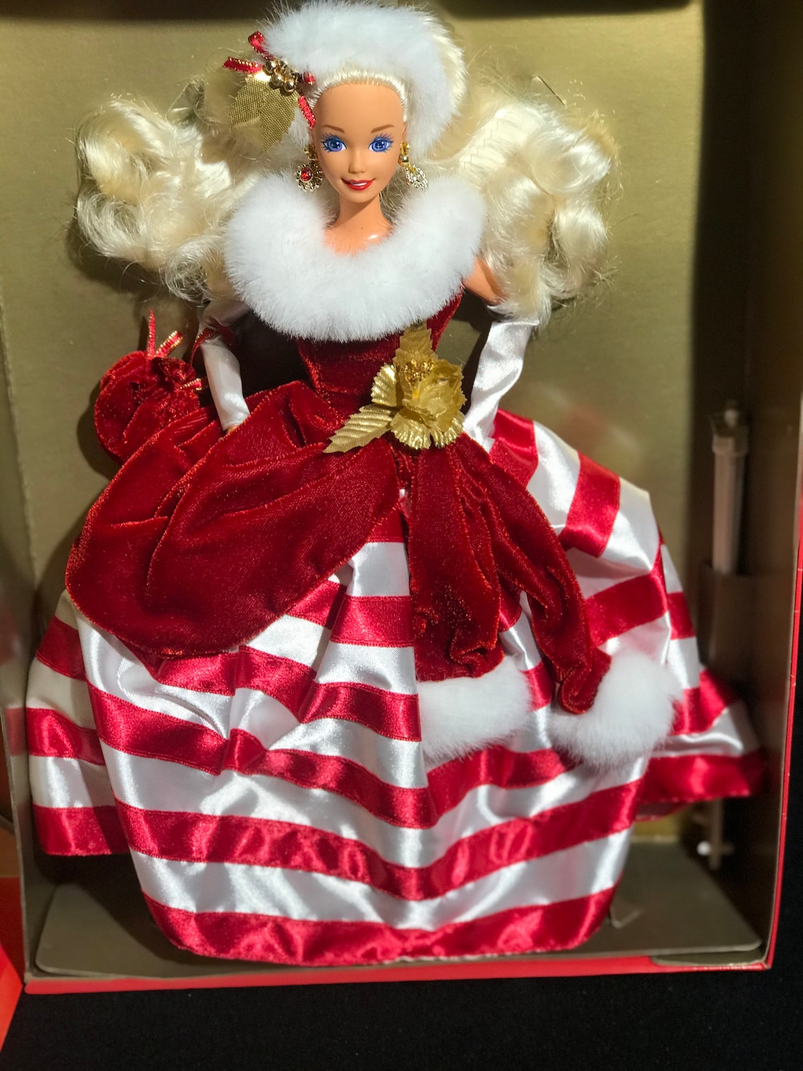 Vintage Mattel 1994 Peppermint Princess Barbie Doll Winter | Etsy