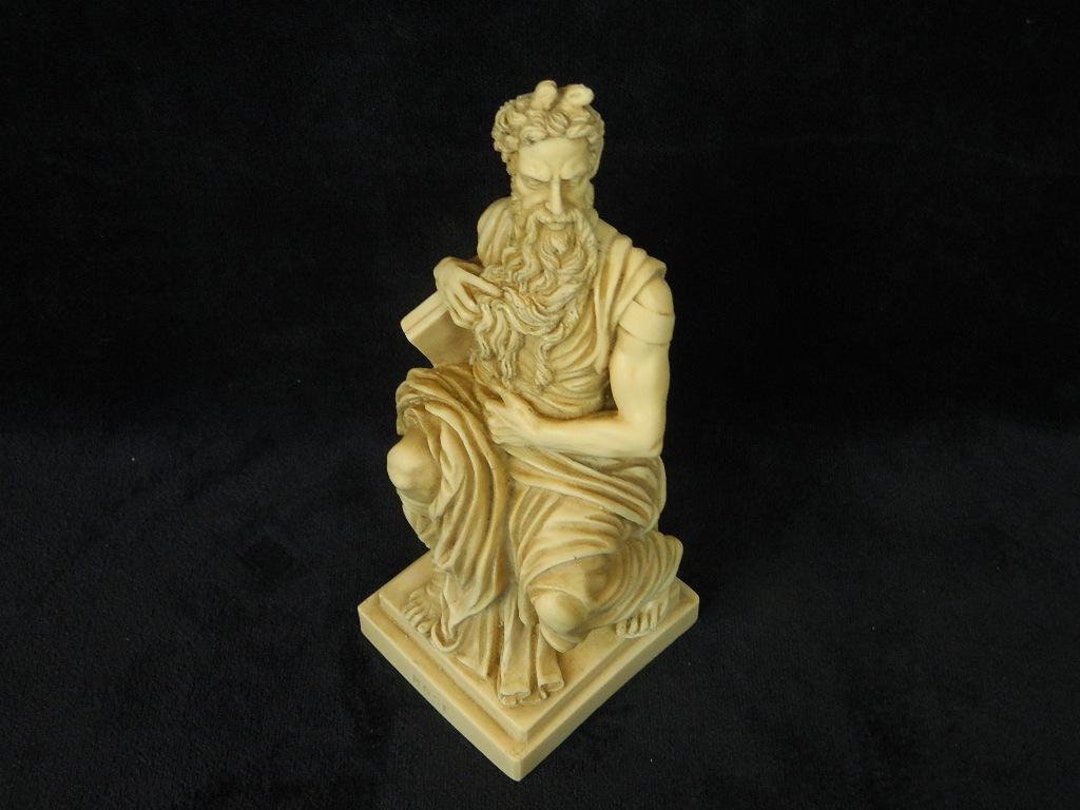 Vintage A. Santini Classic Moses Figurine Sculpture , Italy - Etsy