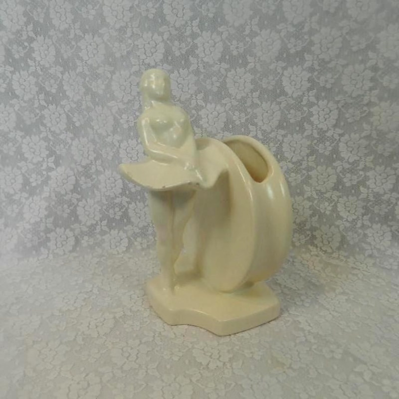 White Haeger Planter Vase - Etsy