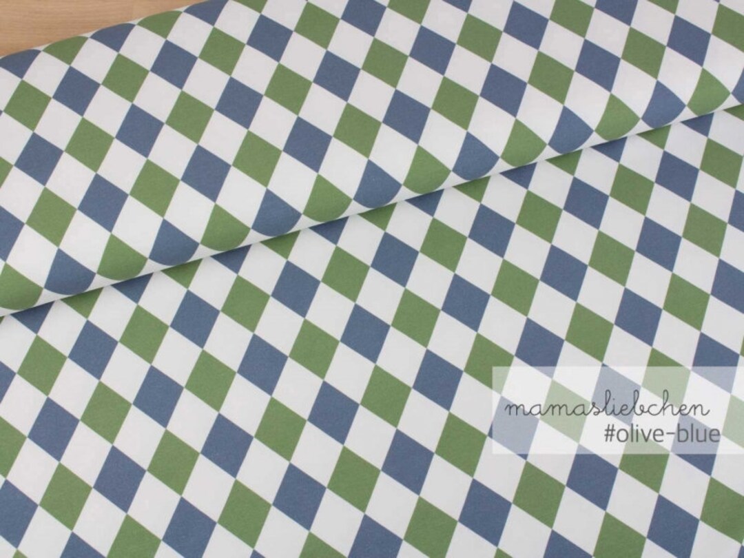 Jersey-Stoff Raute Rauten ilovediamonds - Etsy.de