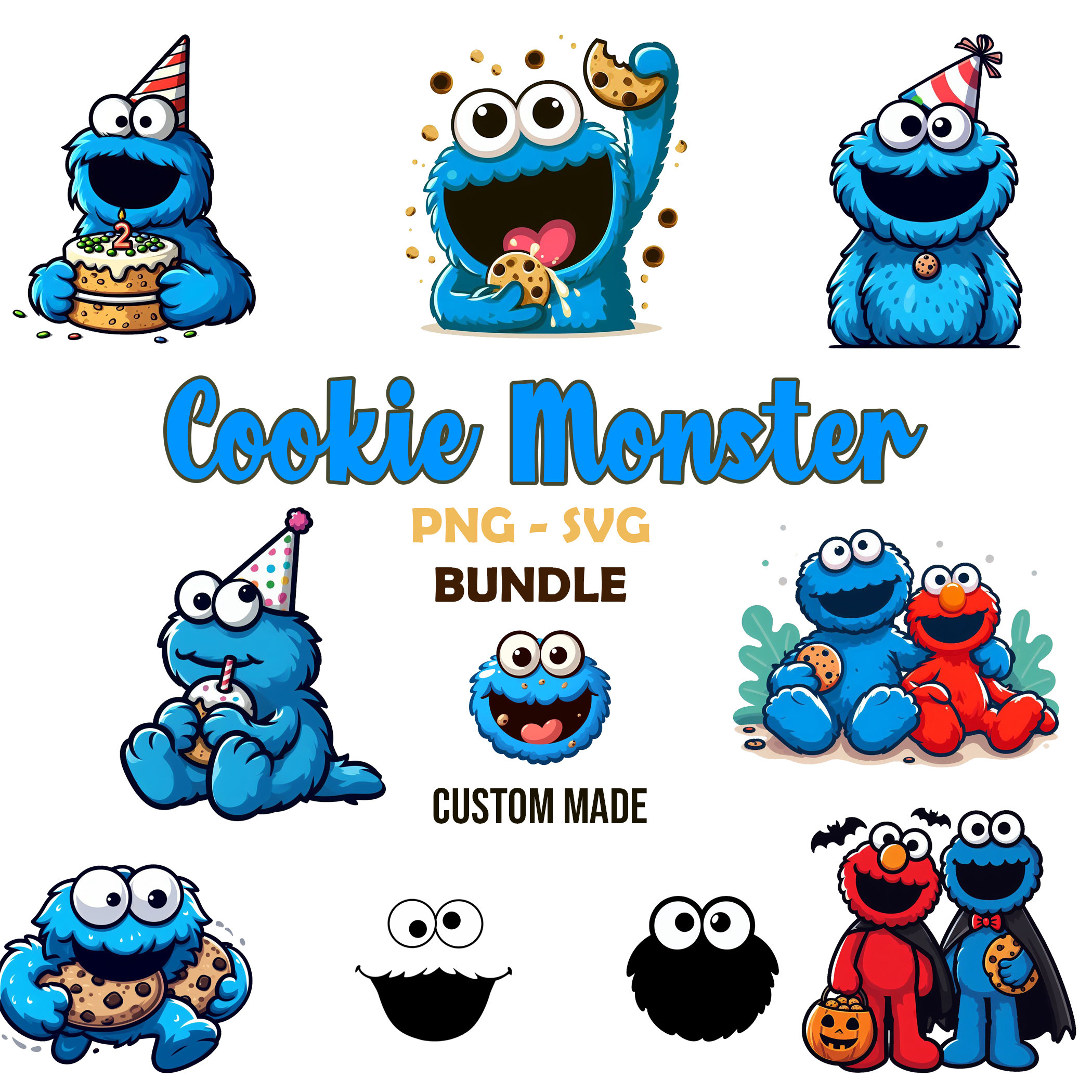 Cookie Monster Clip Art