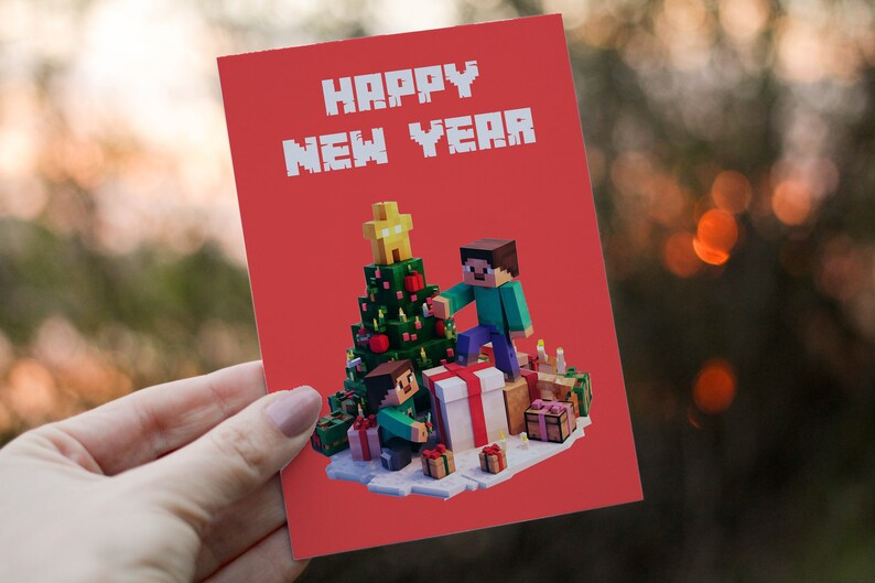 Minecraft Christmas Png Bundle, Minecraft Icons, Video Game Png, 100 ...