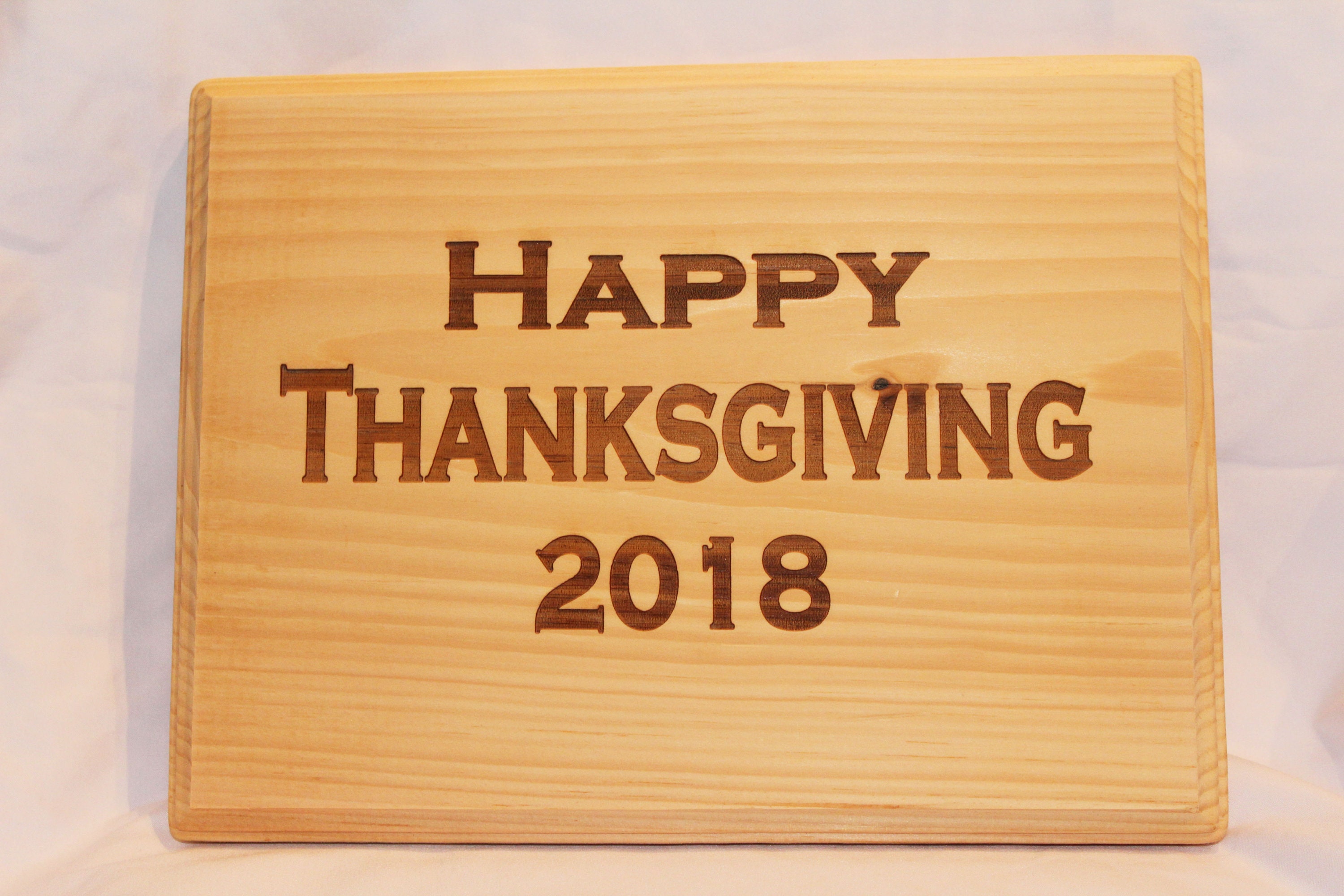 Thanksgiving Laser engraved wood sign plaque or cutting | Etsy