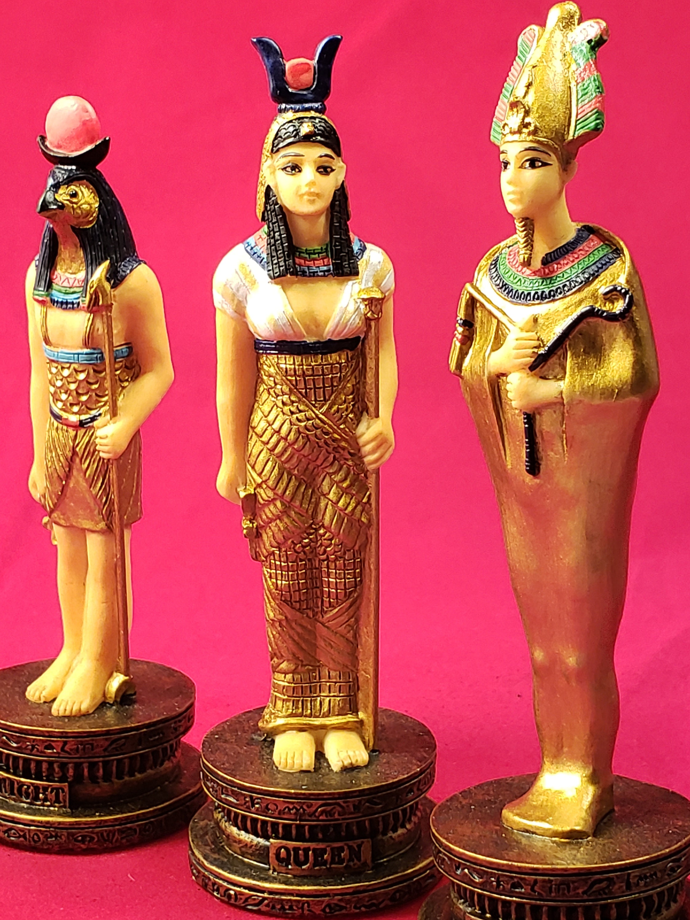 Chess Set Historial Ancient Egypt | Etsy