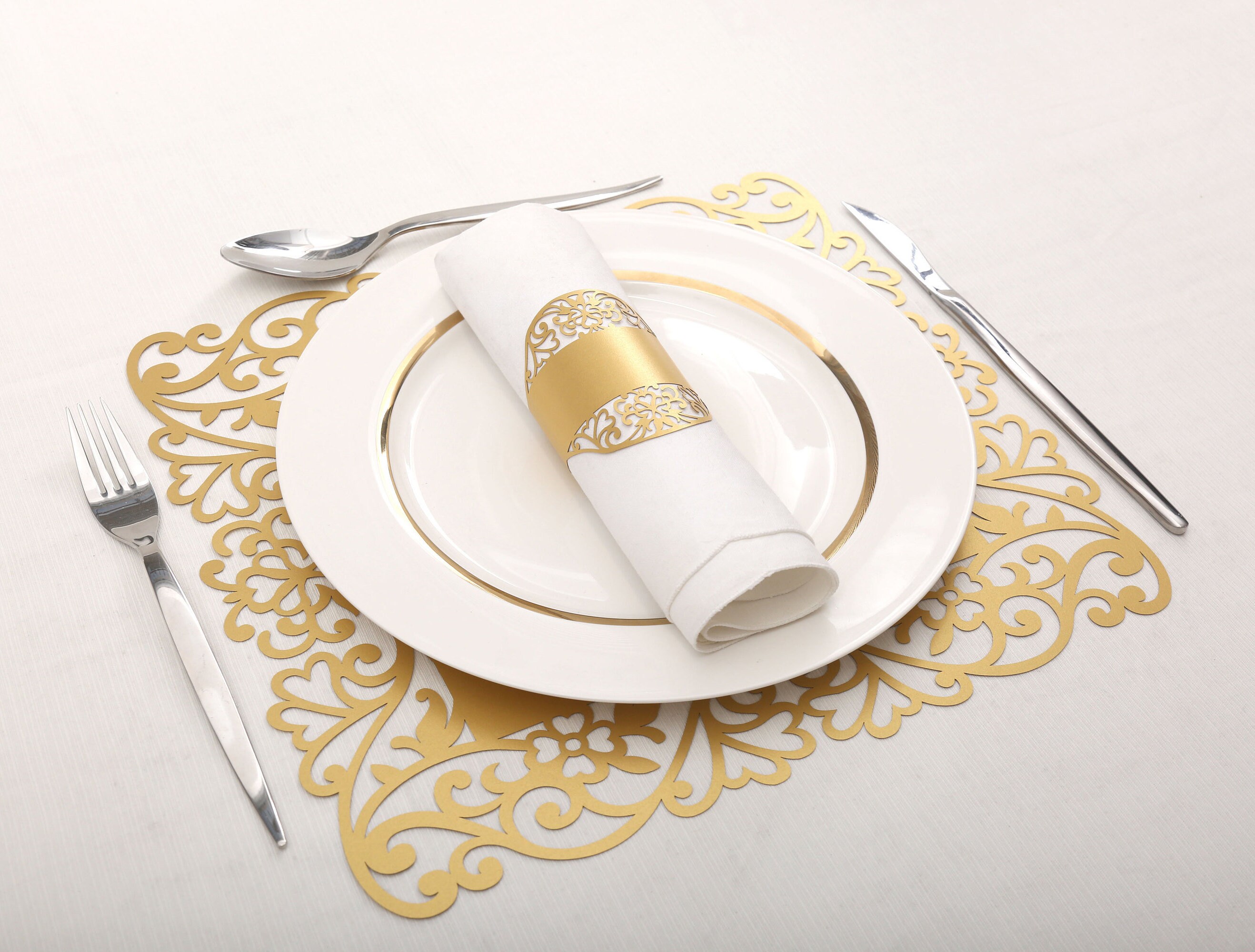 Party Supplies table mats for weddingspartiesdinnersshowers Square ...