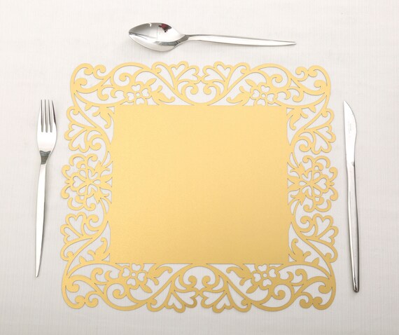 Party Supplies table mats for weddingspartiesdinnersshowers Square ...