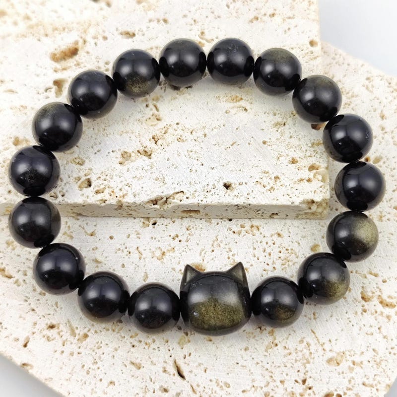 Cute Cat Bracelet - Etsy