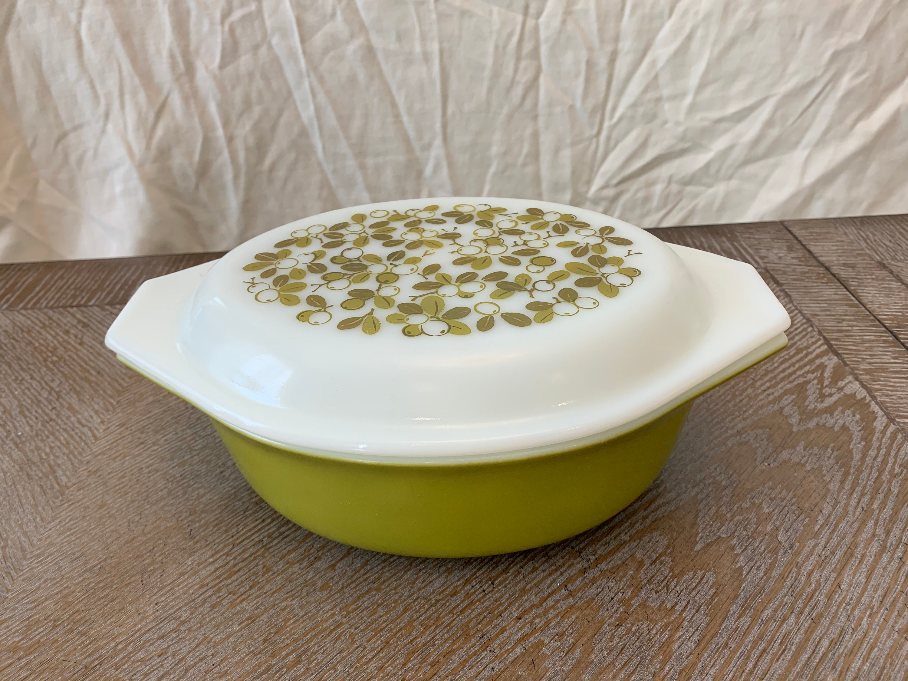 Vintage Pyrex Verde Casserole Dish With Lid Green 1.5 Qt 943 - Etsy