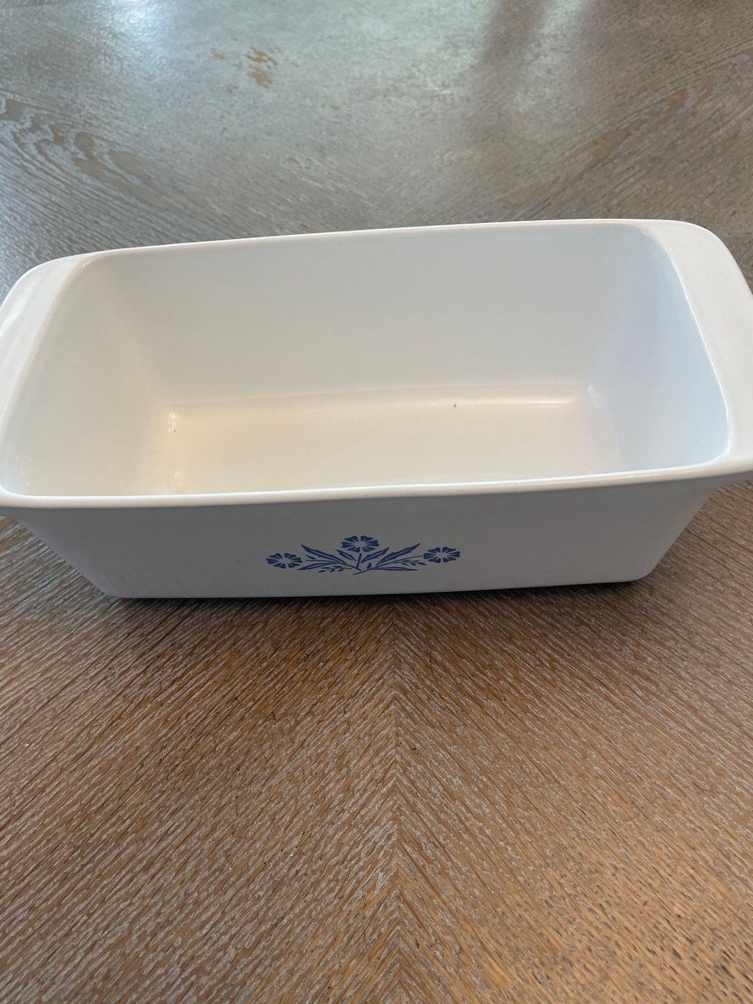 Corning Ware BLUE Flower Loaf Dish/pan Bakeware - Etsy