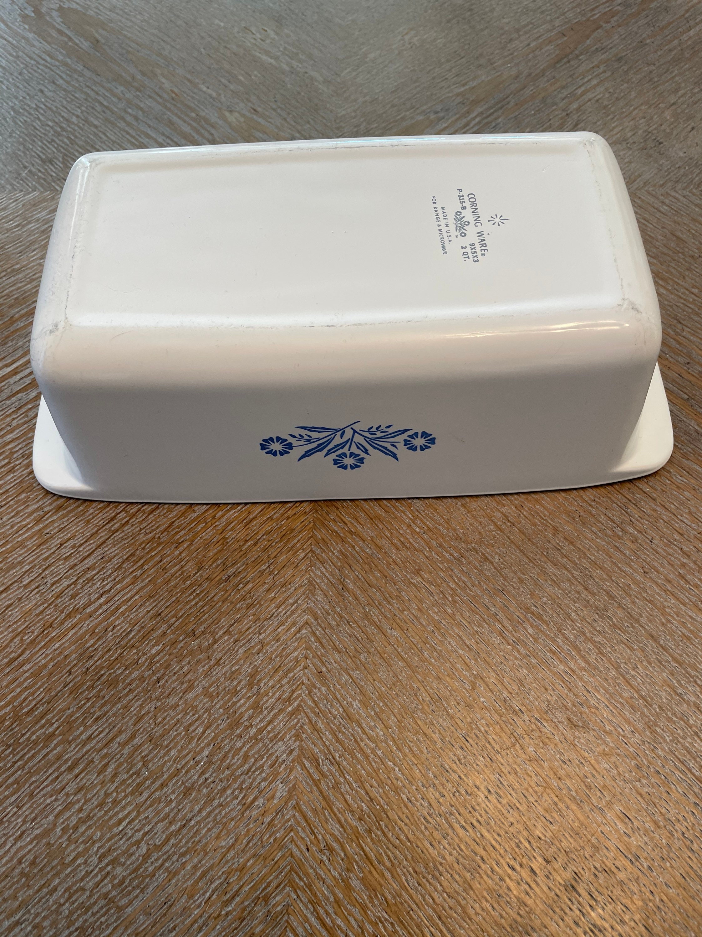 Corning Ware BLUE Flower Loaf Dish/pan Bakeware - Etsy UK