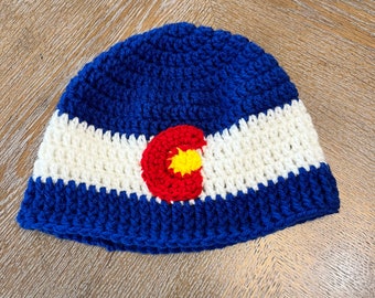 Colorado Flag Beanie | Etsy