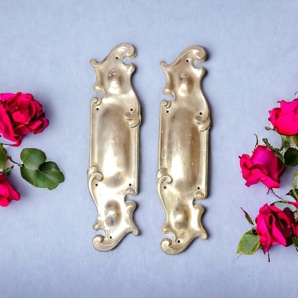 Antique Door Finger Plates - Etsy