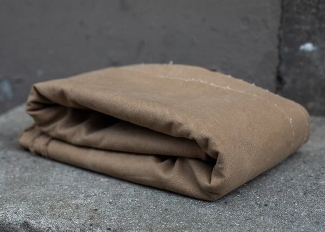 Heavy Washed Canvas by Mind the MAKER (BROWN KHAKI) - Etsy