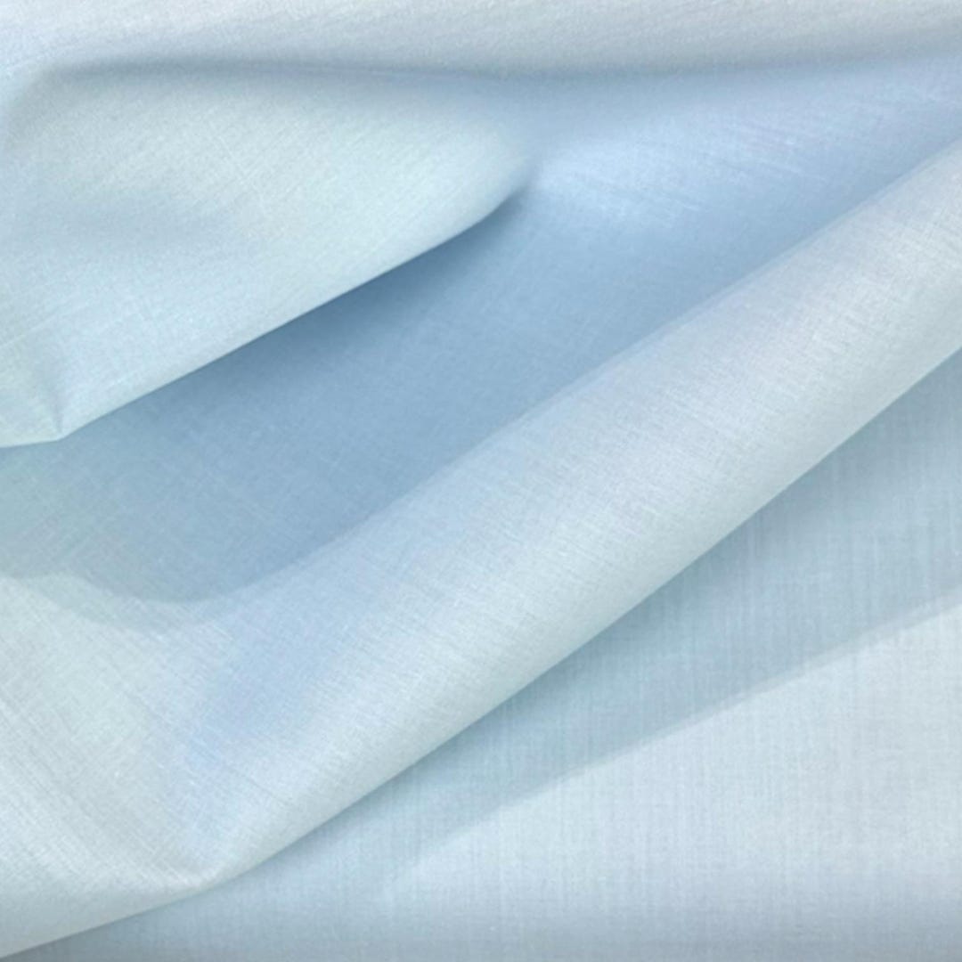 Liberty London Fabrics Tana Lawn Dye Ice Blue Batiste (cotton) - Etsy