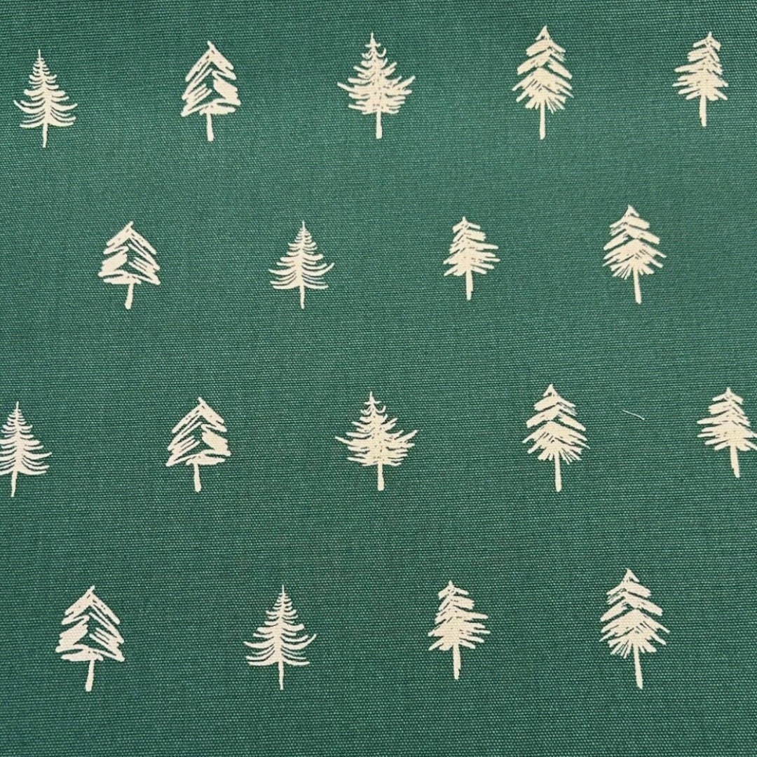 CANVAS Treeline Pine ART GALLERY solid Cotton - Etsy