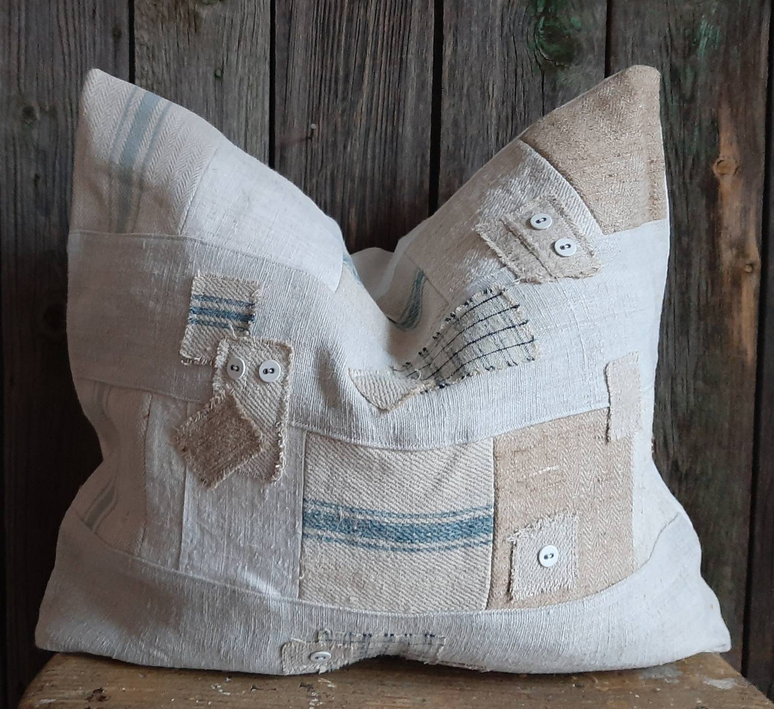RARE ! From ANTI-SMALL: Cushions*linen Pillows*farmhouse Pillows*farmer ...
