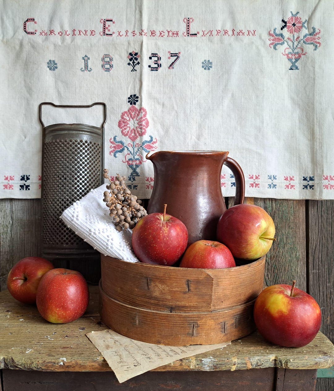 Antique Flour Sieve From the Farm*farm Sieve*wooden Sieve...antique ...