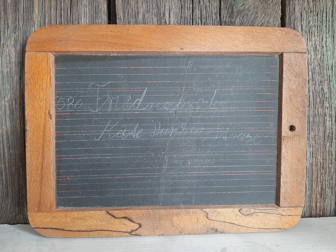 RARE! Antique Slate*school Board - Etsy