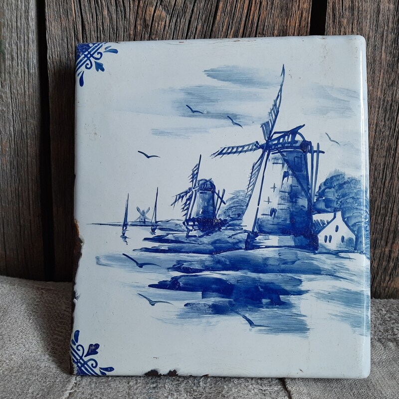 Delft Tile - Etsy