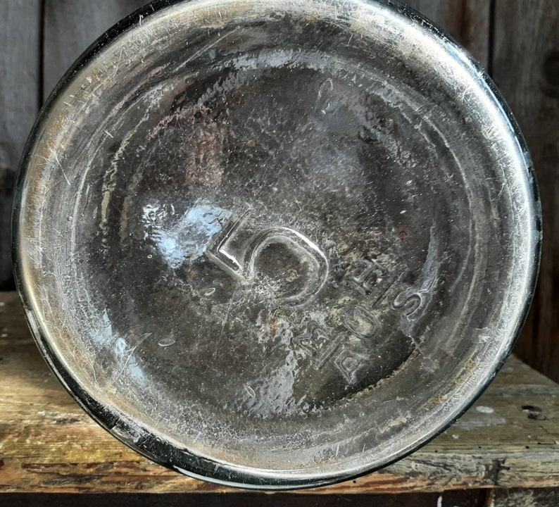 RARE Antique 5 Liter GLASS JARWINE Bottlewine Balloonglass - Etsy