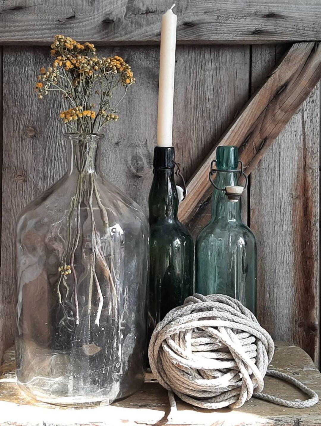 RARE! Antique 5 Liter GLASS BOTTLE*WINE Bottle*wine Balloon*glass Vase ...