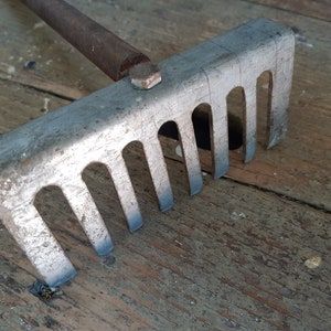 RARE! Antique, Rustic, Beautiful Garden Tool: Rake*shovel...antique ...