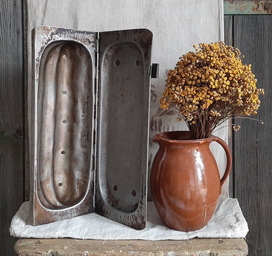 RARE !!! Antique Baking Pan for Christmas Stollen*stollen Baking Pan ...