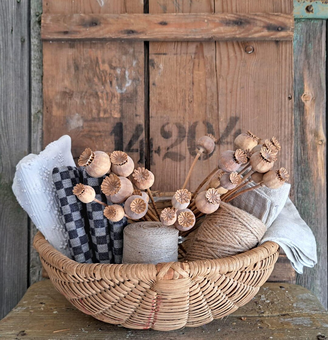 RARE! Antique Bread Basket*fermentation Basket*farmer's Basket ...