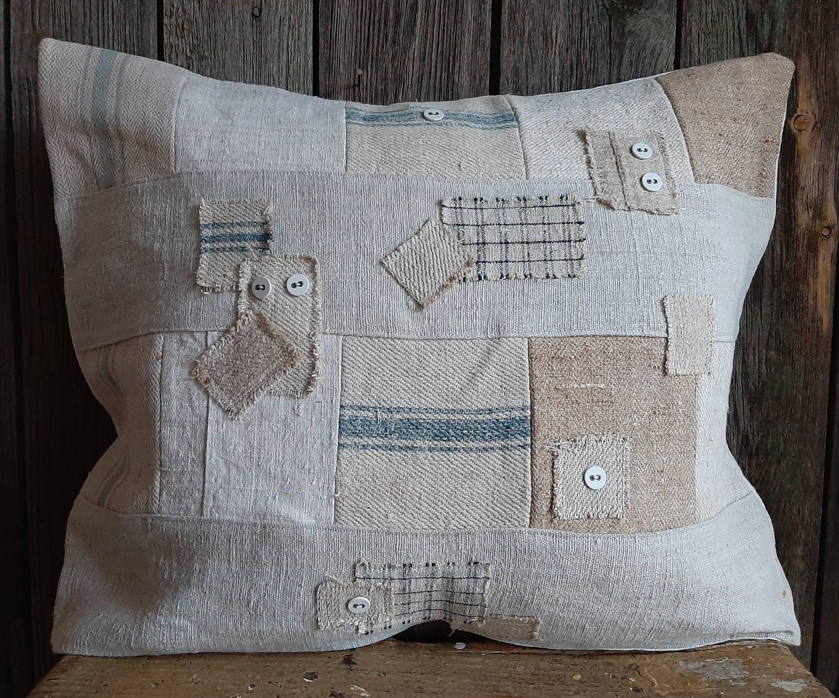 RARE ! From ANTI-SMALL: Cushions*linen Pillows*farmhouse Pillows*farmer ...