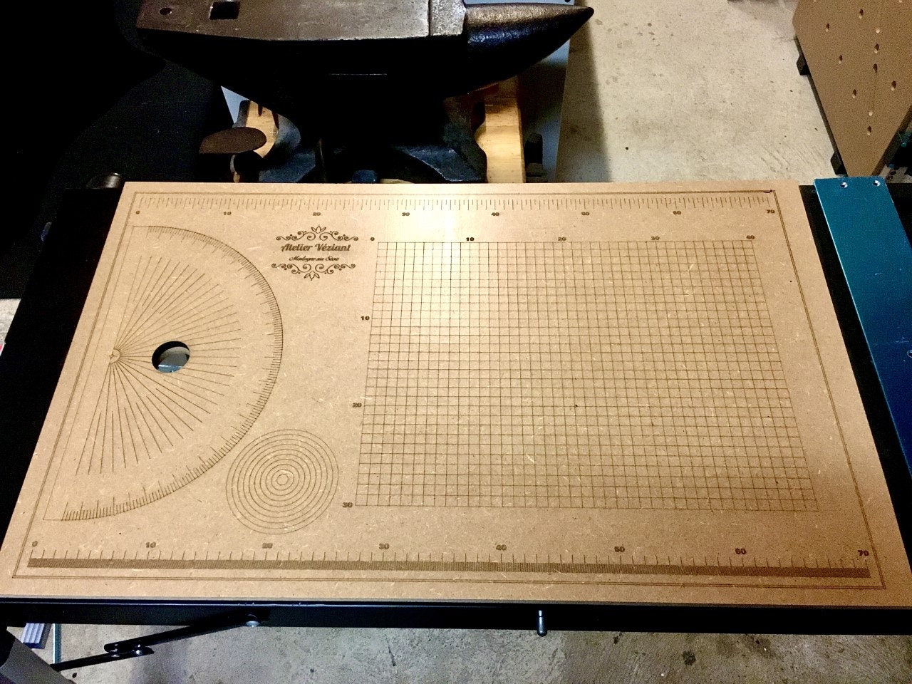 Workbench pattern instant download Lightburn file for laser | Etsy