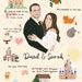 Couple Milestone Illustration, Personalized Gift, Couple Journey ...