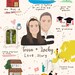 Couple Milestone Illustration, Personalized Gift, Couple Journey ...