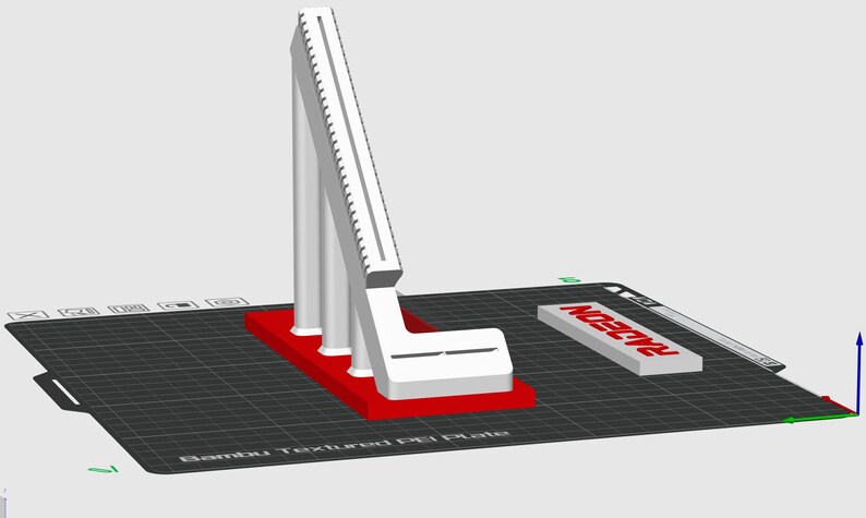 ATI Radeon GPU Display Stand 3MF File, 3D Printable ATI Radeon Graphics ...