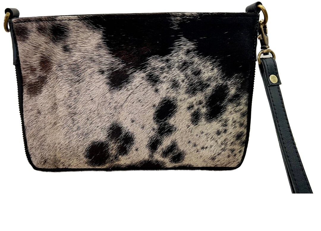 Cowhide Purse Country/western/leather - Etsy