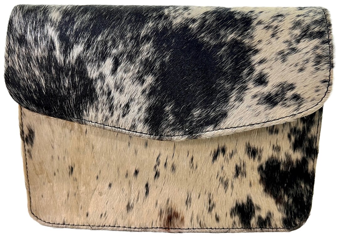 Cowhide Purse Country/western/leather - Etsy