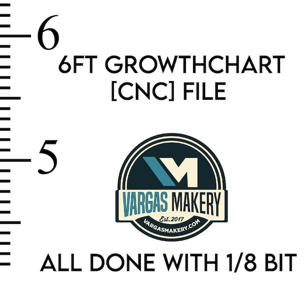 Cnc Files Growth Chart - Etsy