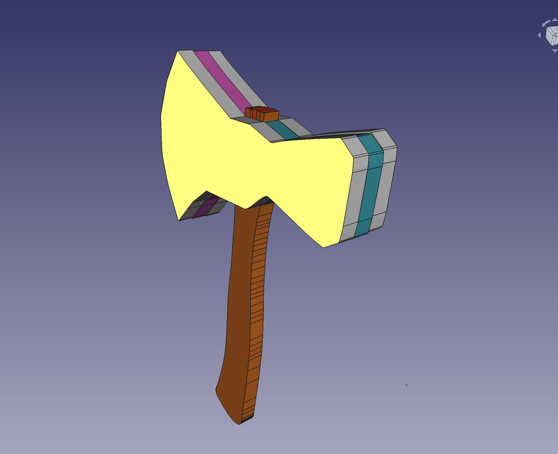 Stormbreaker Mallet SVG File - CNC Mallet Plans - Mallet Template - Etsy