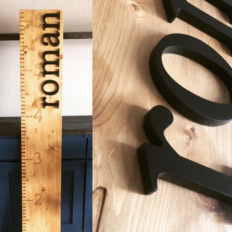 Growth Chart CNC File Router Inches Ruler - Etsy