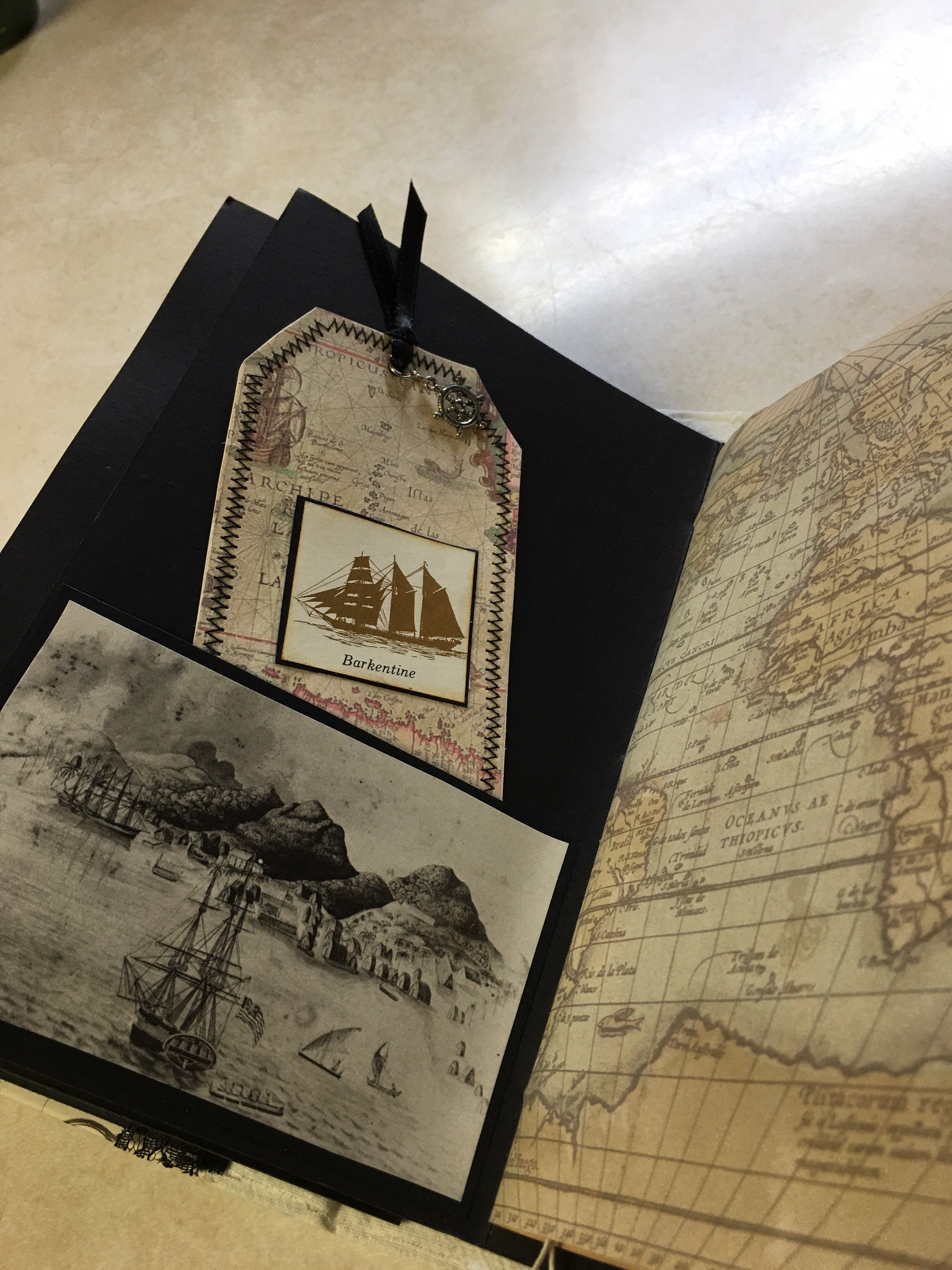 Pirate Ship Junk Journal - Etsy