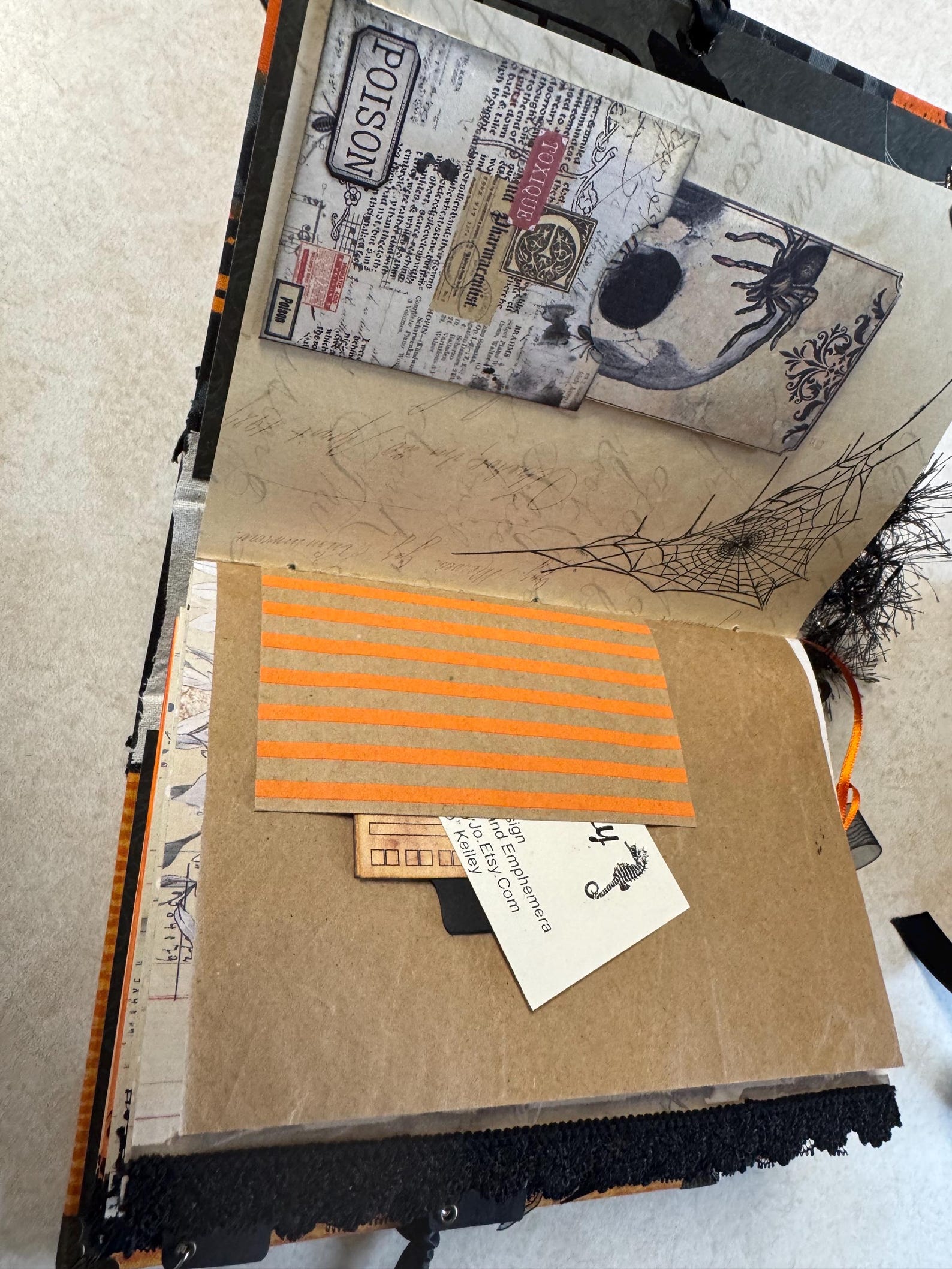 Halloween Junk Journal - Etsy