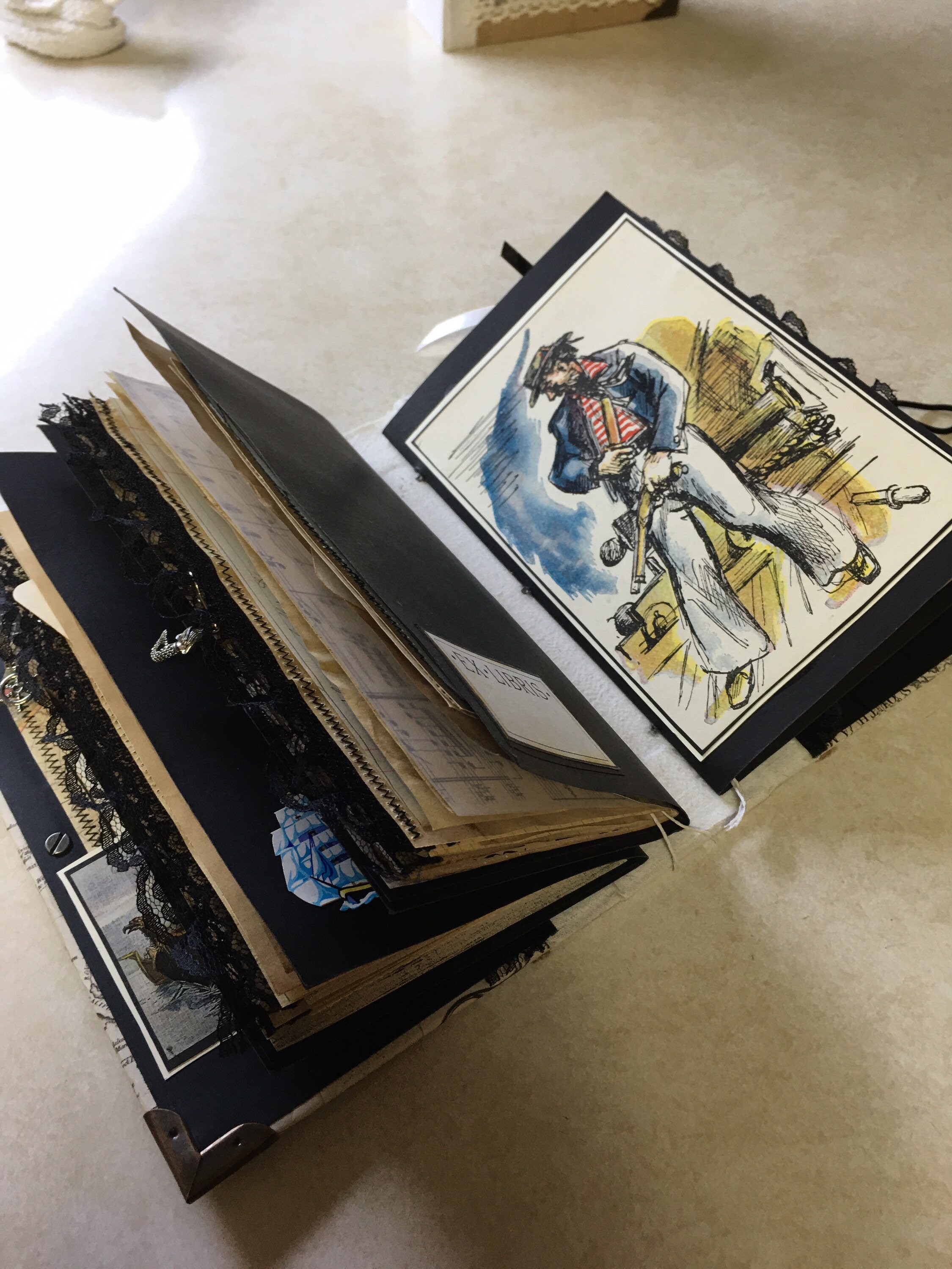 Pirate Ship Junk Journal - Etsy