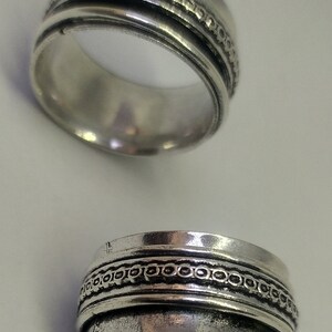 AAA Stunning Designer Ring, Spinner Ring, Anxiety Ring, Meditation Ring ...