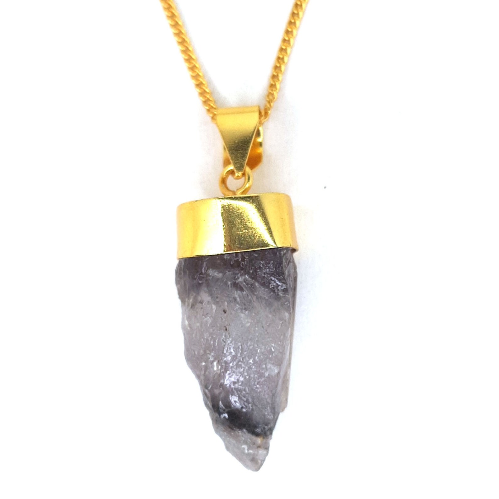 Gold Plated Druzzy Stone Chain Pendant Cute Chain Pendant - Etsy