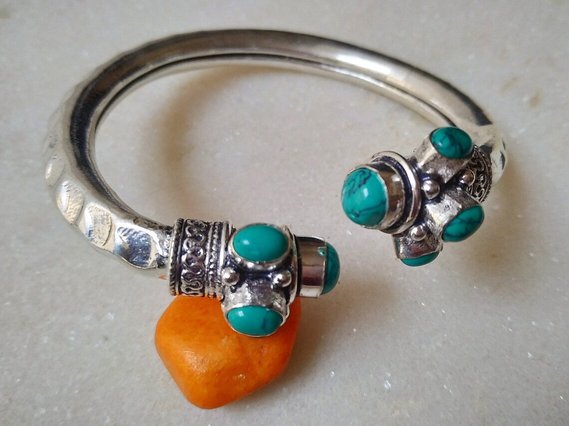 Bangle Bracelet, Indian Traditional Kada, TURQUOISE Bangle for Girls ...